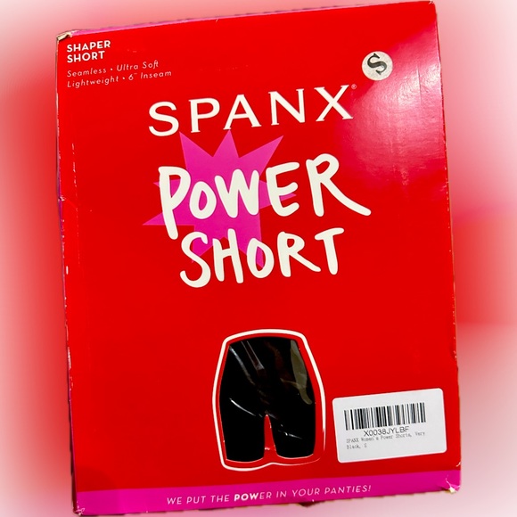 SPANX | Intimates & Sleepwear | Spank Power Short Very Black Size Small ...